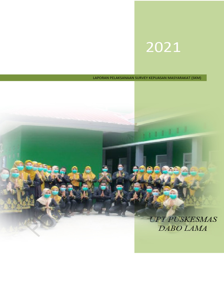 Laporan Pelaksanaan SKM 2021 New | PDF | Bisnis