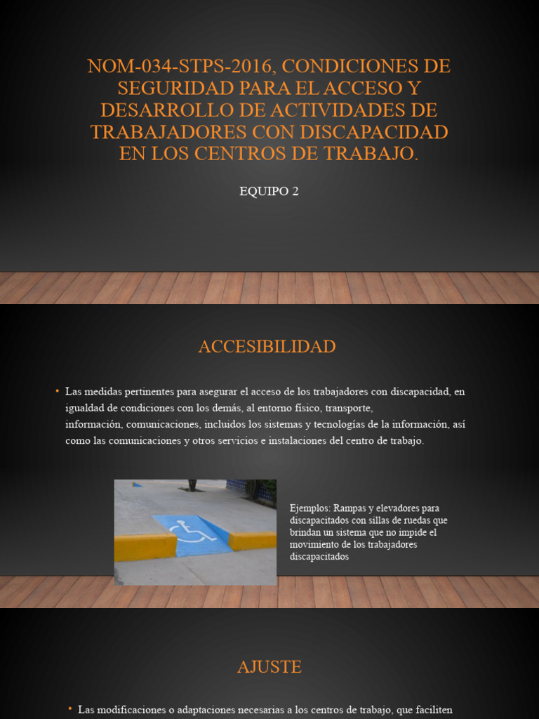 NOM-034-STPS-2016, Condiciones de Seguridad para El Acceso | PDF
