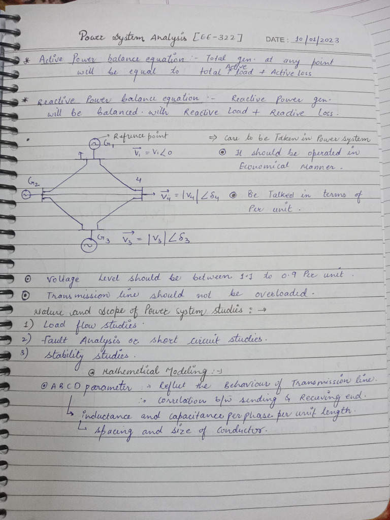Power System Analysis Pdf