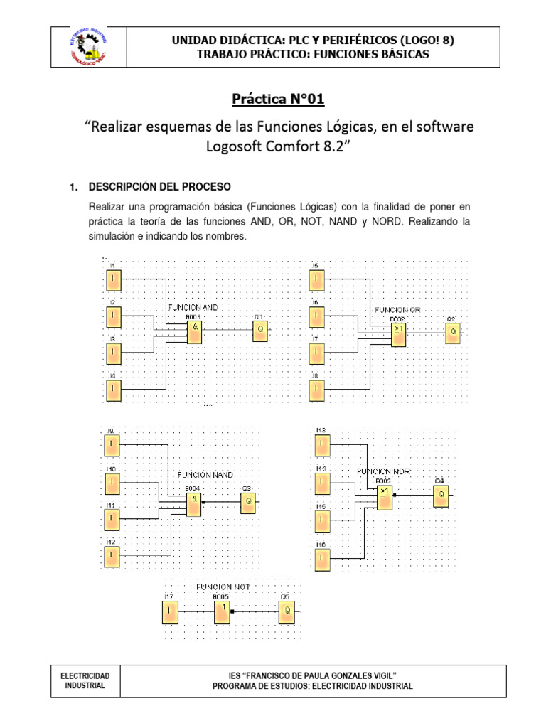 Práctica N.1 Funciones | PDF