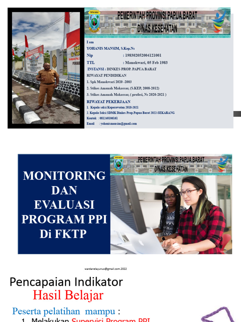 Monitoring Dan Evaluasi Program Ppi | PDF | Bisnis