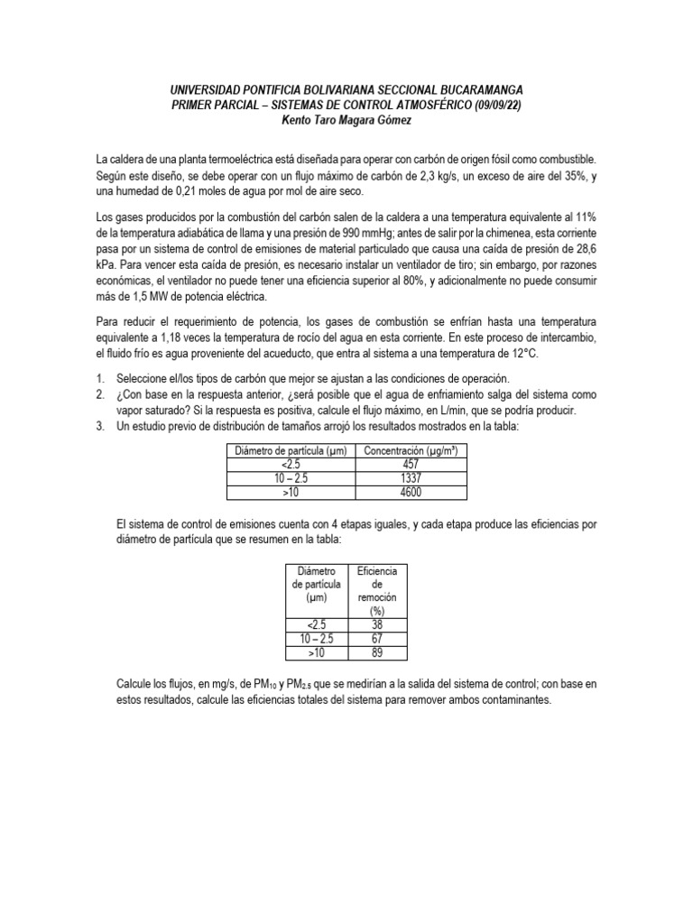 Primer Parcial 2022 - 2 | PDF