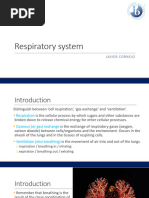 Structure and Function of The Gas Exchange System - Respiration and Gas ...