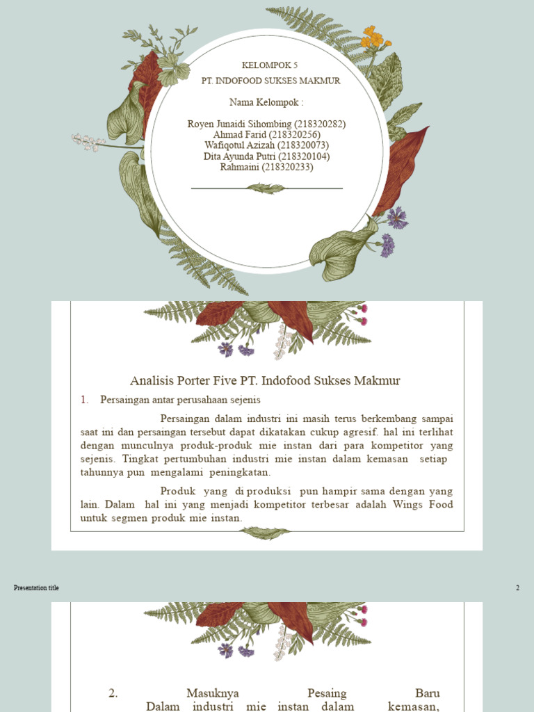 Kelompok 5 MNJ - Strategi | PDF