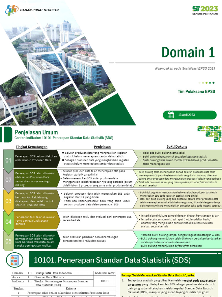 2023.04.13 Penjelasan EPSS - Domain 1 | PDF