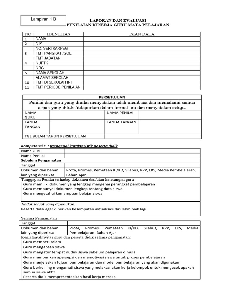 Form PKG Kosongan | PDF
