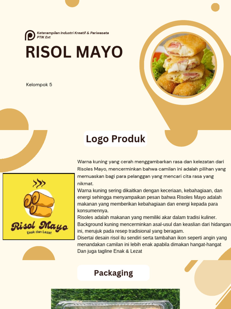 Branding Risol Mayo | PDF