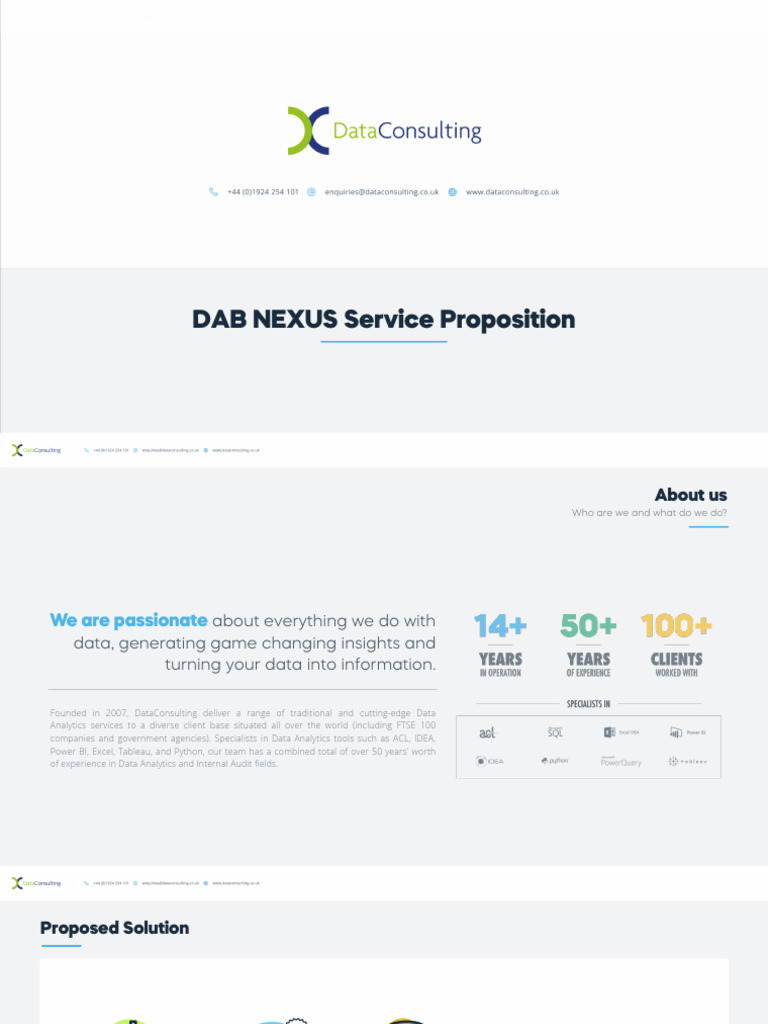 dab:neXus SAP Analytics Suite | PDF