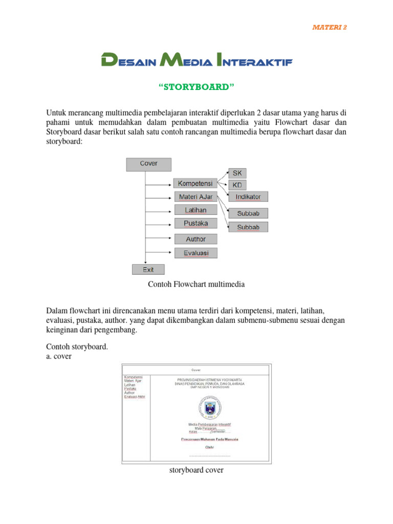 Storyboard Dmi | PDF | Teknologi & Rekayasa