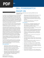 Dell S3248T-ON Switch Spec Sheet | PDF | Network Switch | Usb