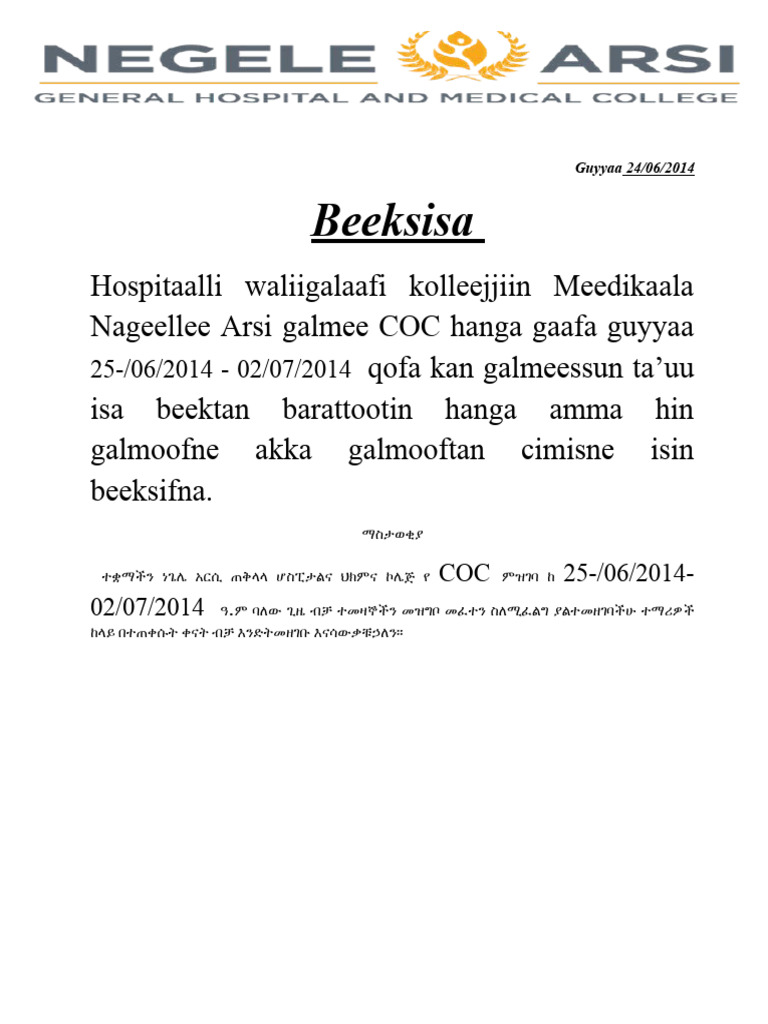 Beeksisa: Guyyaa 24/06/2014 | PDF