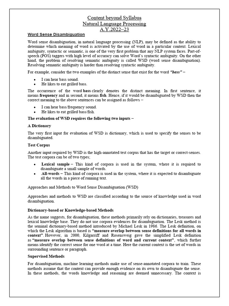 Content Beyond Syllabus Pdf