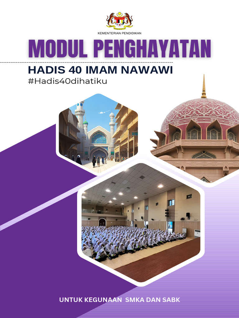 Modul Penghayatan Hadis 40 Imam Nawawi 1.0 - BPI KPM | PDF