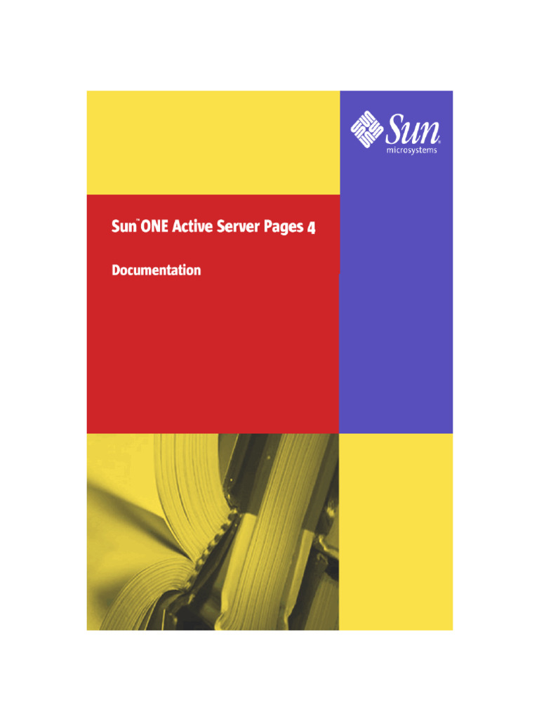 Sun One Active Server Pages 4 | PDF