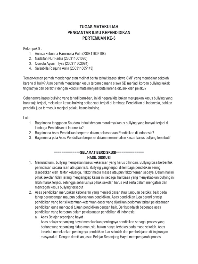 TUGAS PIK Pertemuan 5 | PDF