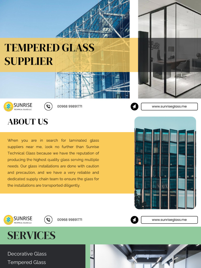 Tempered Glass Supplier | PDF