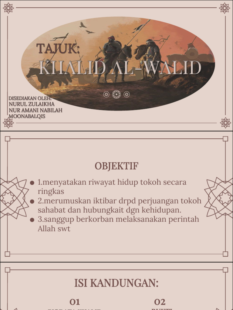 Khalid Bin Al Walid | PDF