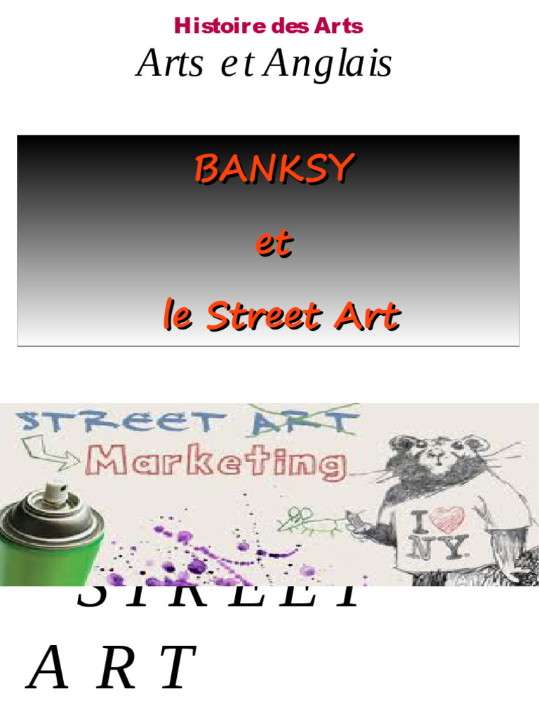 Diaporama Hda Banksy Streetart Arts | PDF
