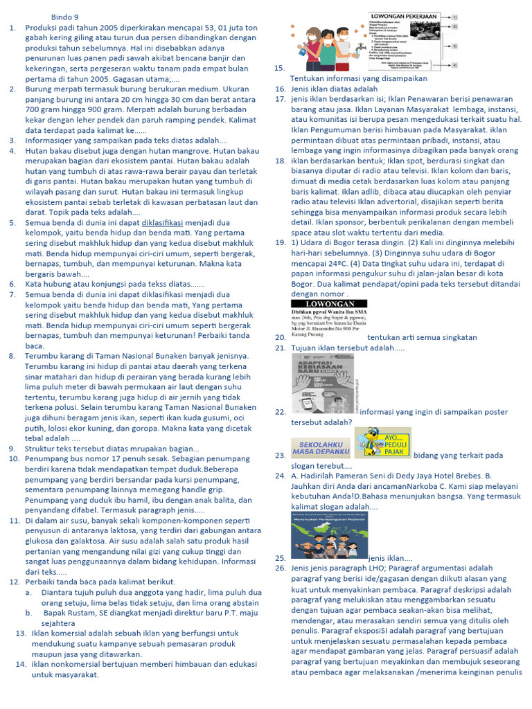 Bindo 9 | PDF | Politik