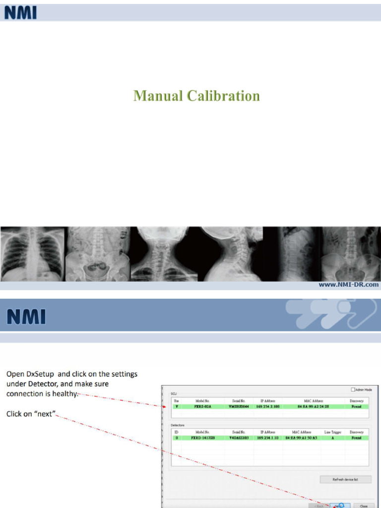 Manual Calibration | PDF