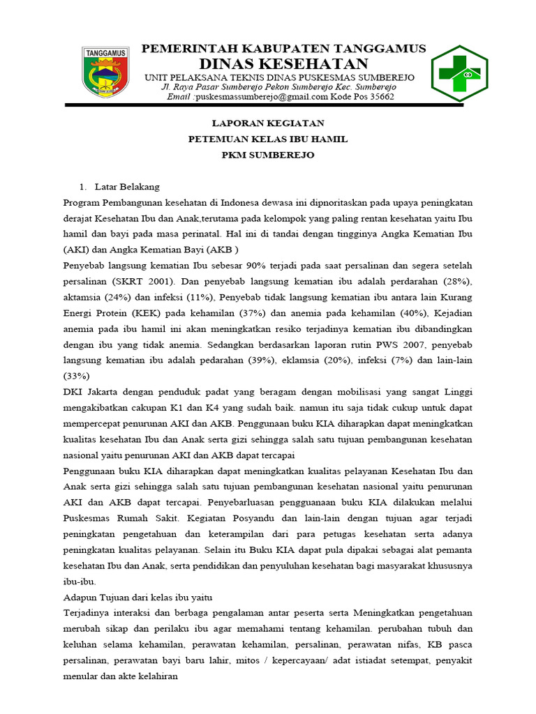 Puskesmas Sumberejo Ratih Damayanti Skm Pdf