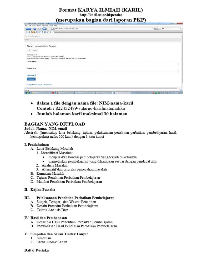 Draft Karil Ut | PDF