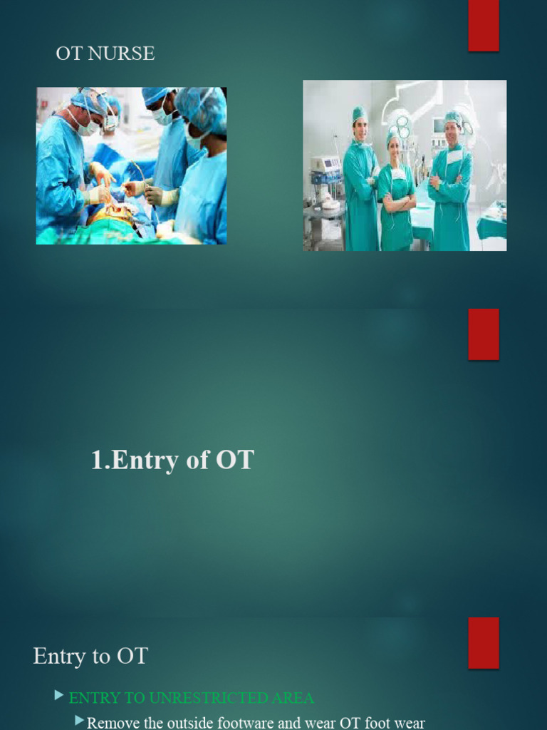 OT Nurse | PDF