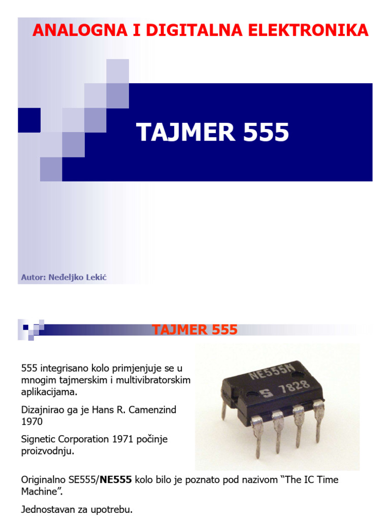 Tajmer 555 | PDF
