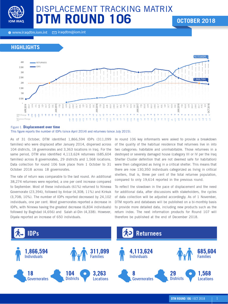 DTM 106 Report English | PDF
