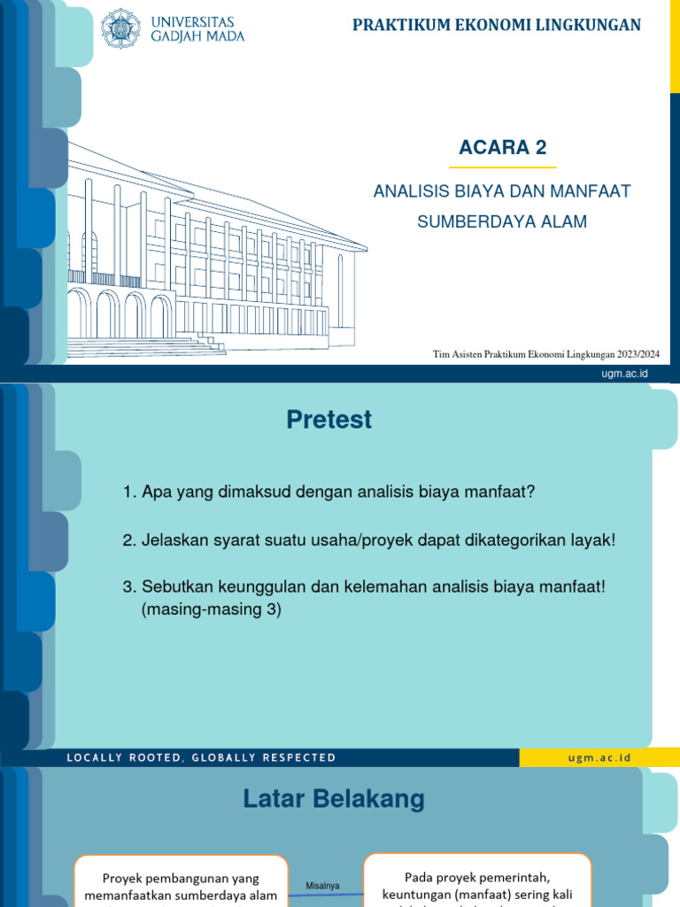 Acara 2 - Analisis Biaya Dan Manfaat | PDF