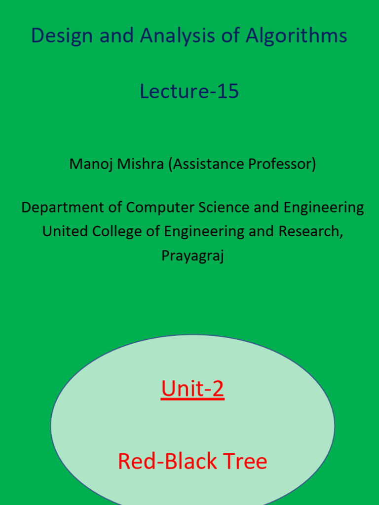 DAA Notes (Unit II) | PDF