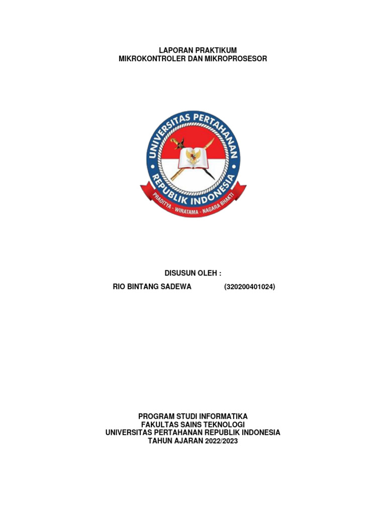 Laprak - Rio Bintang Sadewa - 320200401024 - MPMK | PDF