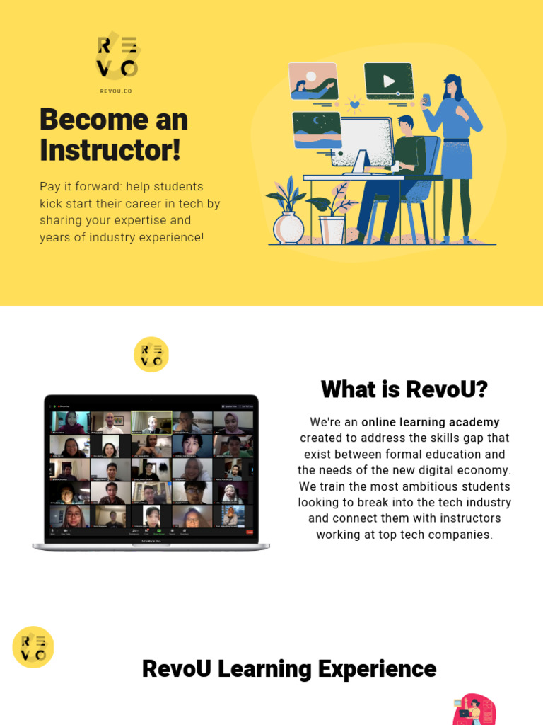 RevoU Instructor's Deck - Digital Marketing | PDF