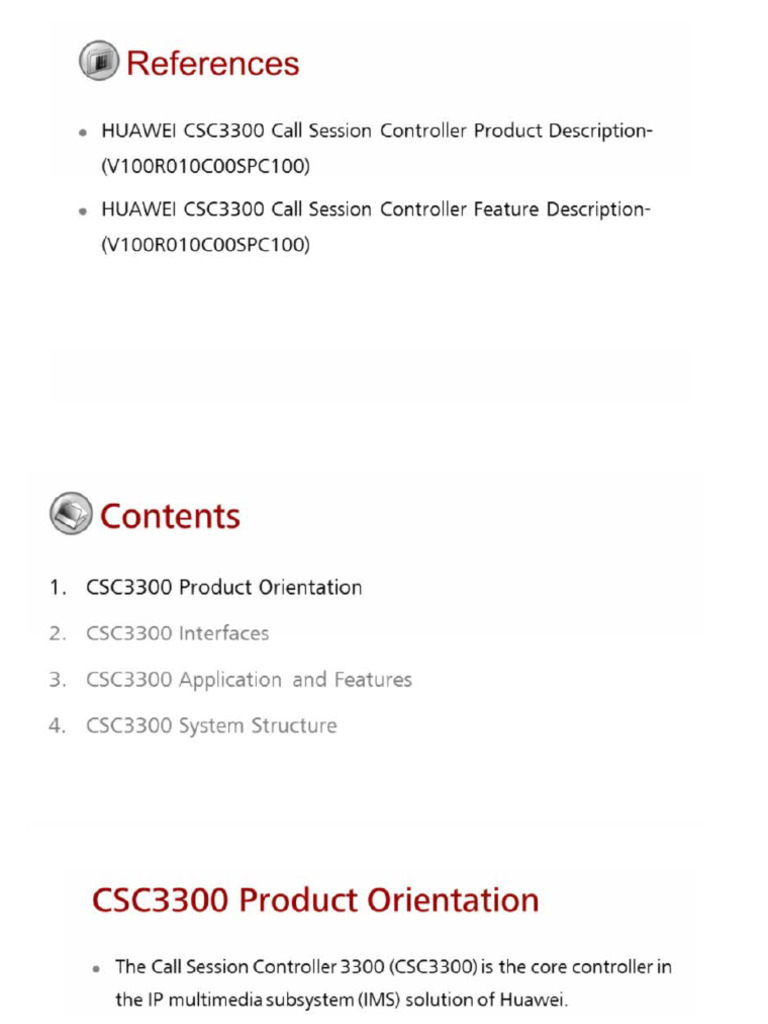 4 CSC3300 Product Introduction | PDF