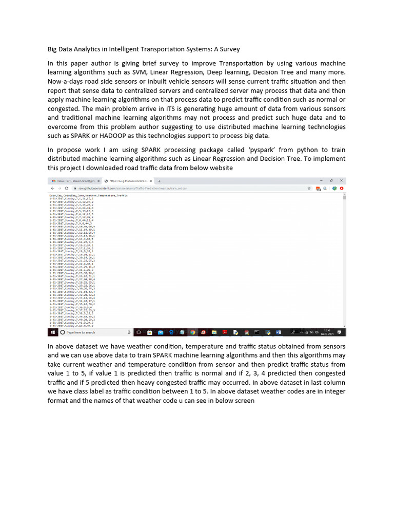 Big Data Analytics in Intelligent Transportation Systems A Survey | Download Free PDF | Class ...