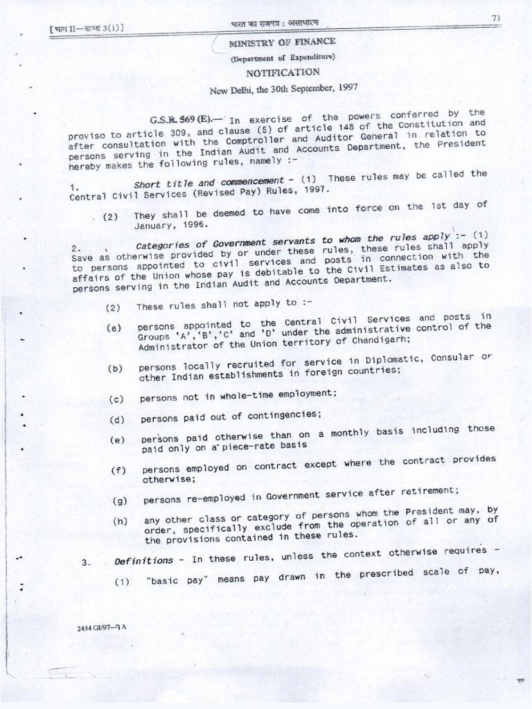 5th CPC - CCS RP Rules 1997 - 30.9.1997. | PDF