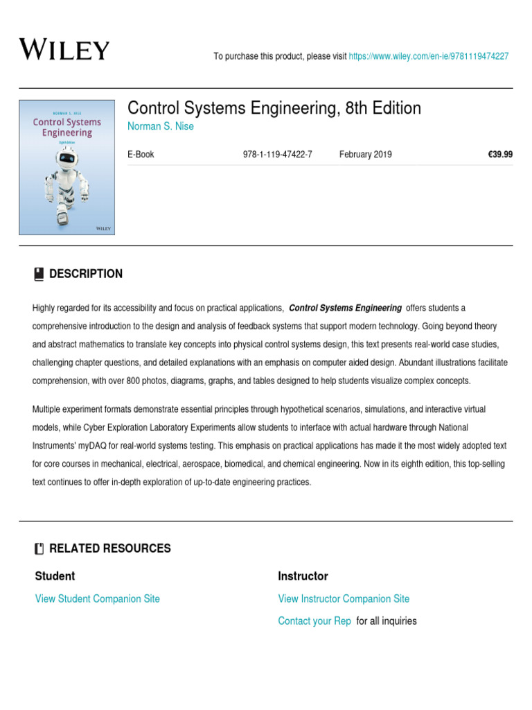 Engineering Control Systems Guide | PDF | Computers