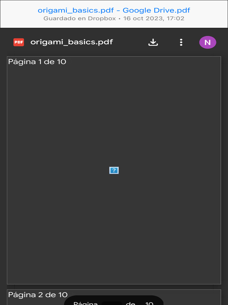 Origami - Basics - PDF - Google Drive | PDF