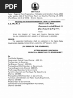 DTCP Master Plan Approval Rules | PDF | Tamil Nadu | Public Law