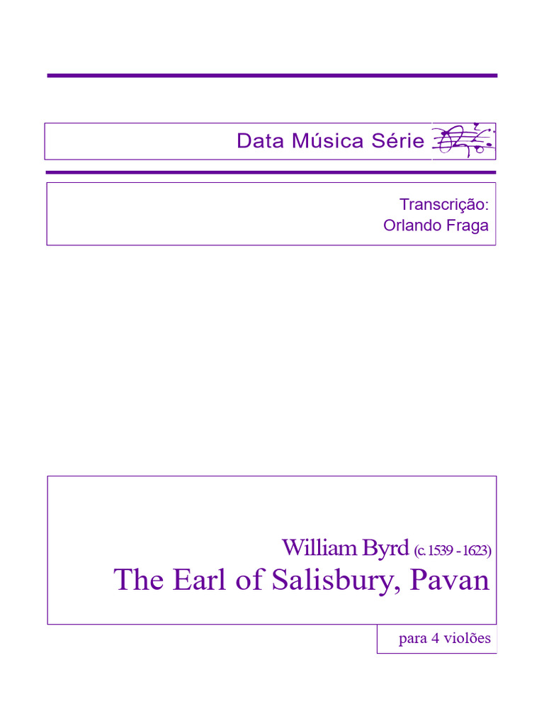 Byrd-Salisbury 4 Violoes | PDF