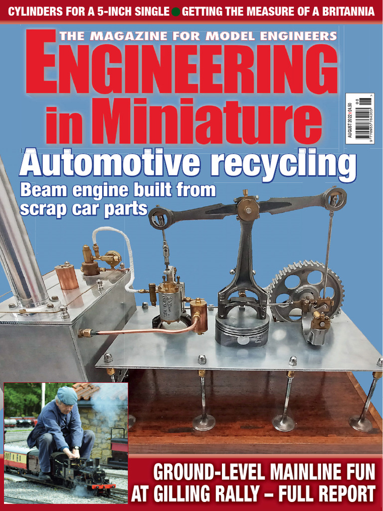 Engineering in Miniature - August 2022 | PDF | Piston | Engines