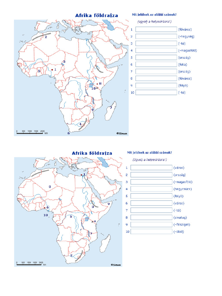 Afrika Vakterkep | PDF
