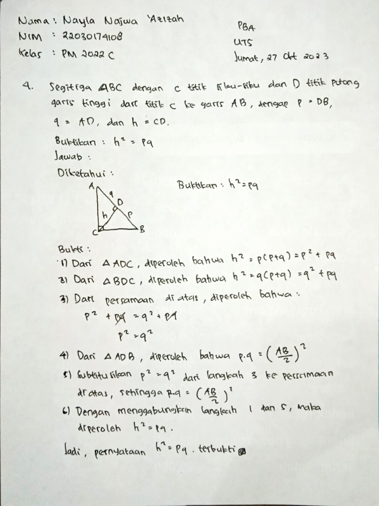 108 - Nayla Najwa - PM22C - PBA (UTS No. 6) | PDF