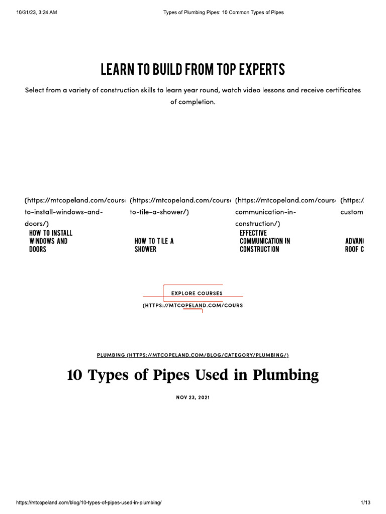 Pipes | PDF