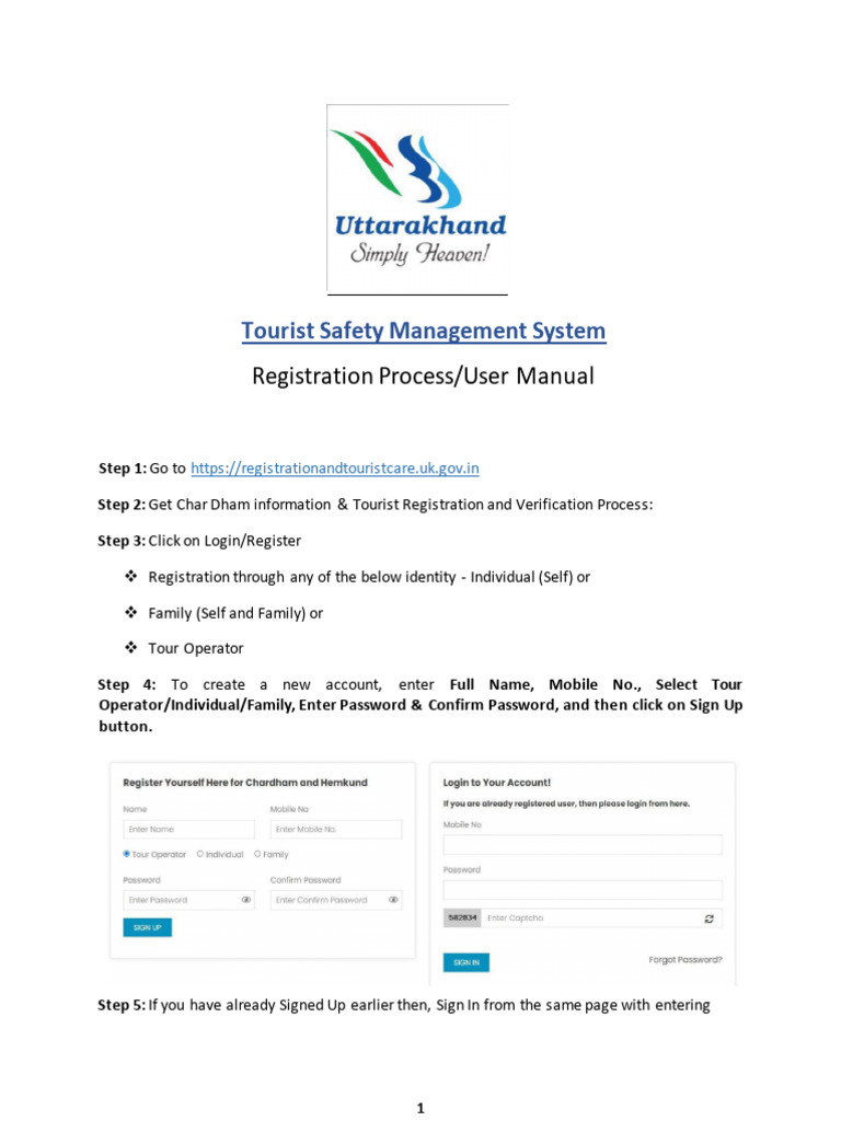 New TSMS-RegistrationProcessSteps | PDF