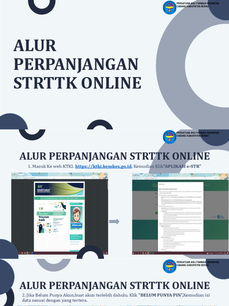 Panduan Perpanjangan STRTTK Online | PDF | Komputer