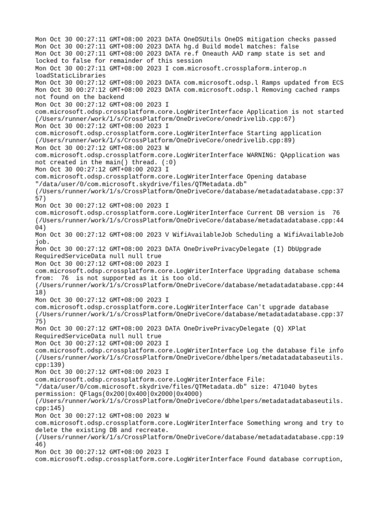 Current Log | PDF | Computer File | Databases
