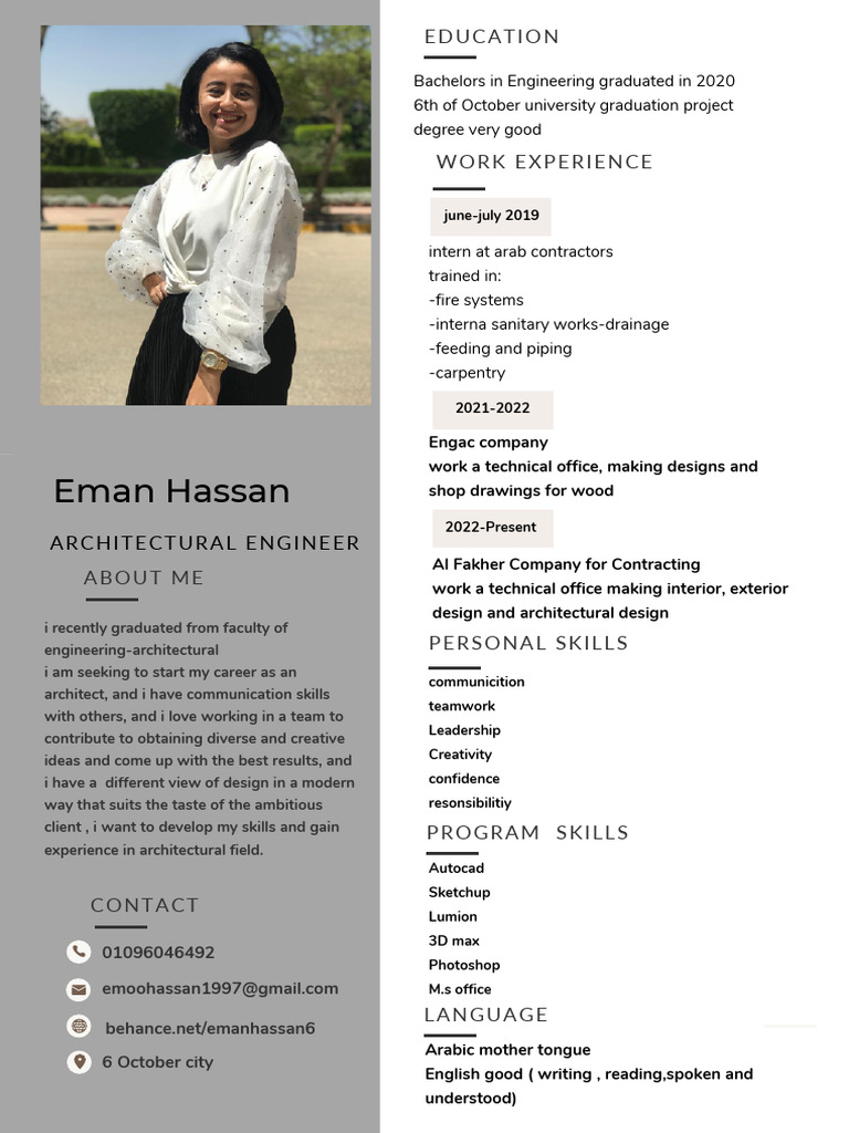 CV Eman Hassan | PDF