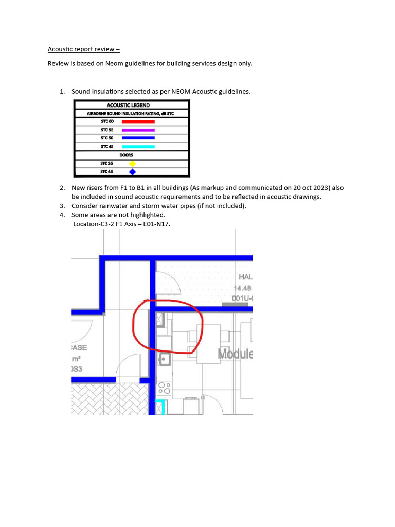 Acoustic Report Review | PDF