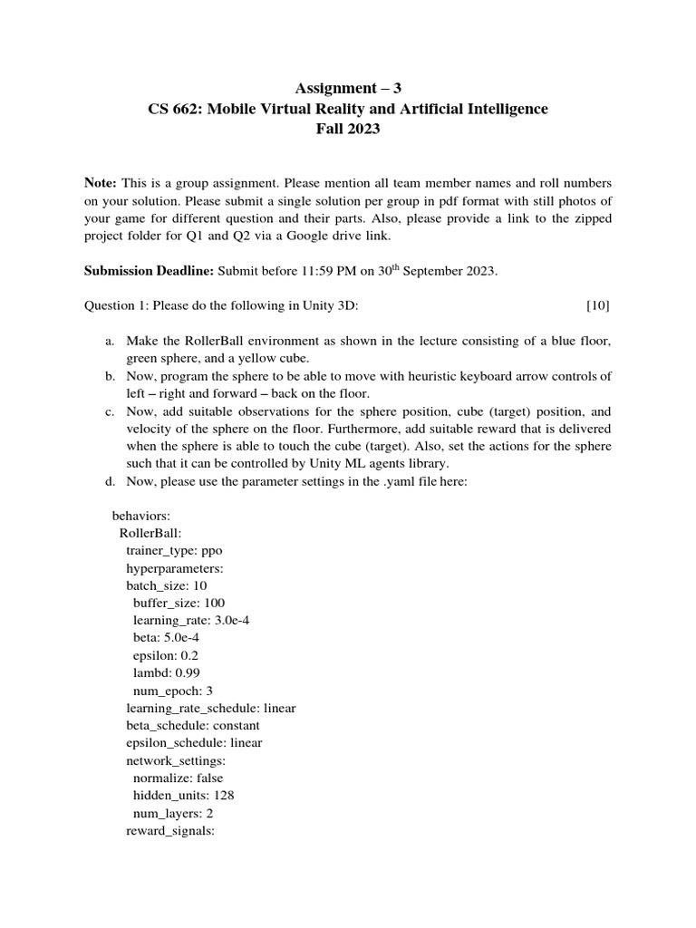 Assignment - 3 | PDF | Teaching Methods & Materials | Computers